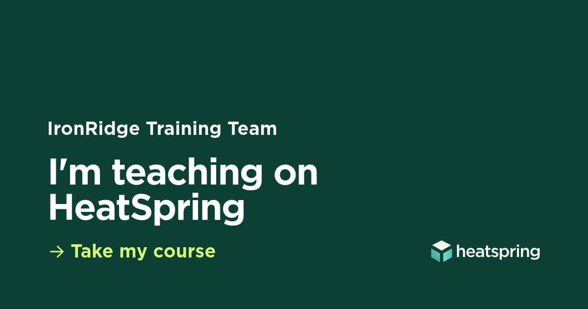 IronRidge Training Team Instructor Profile